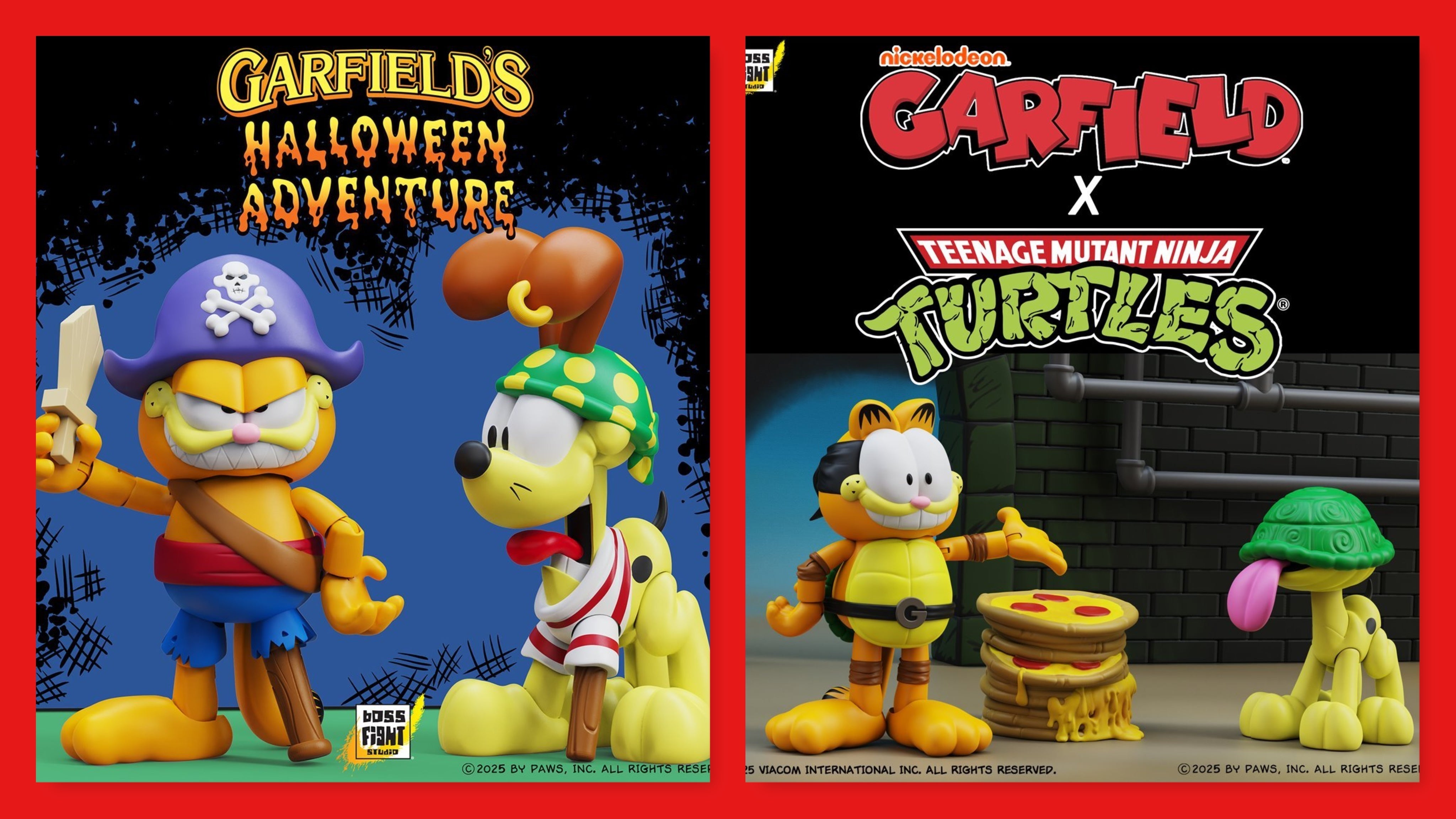 Garfield x TMNT Crossover Line – 2 Pack Details – The Nutrade