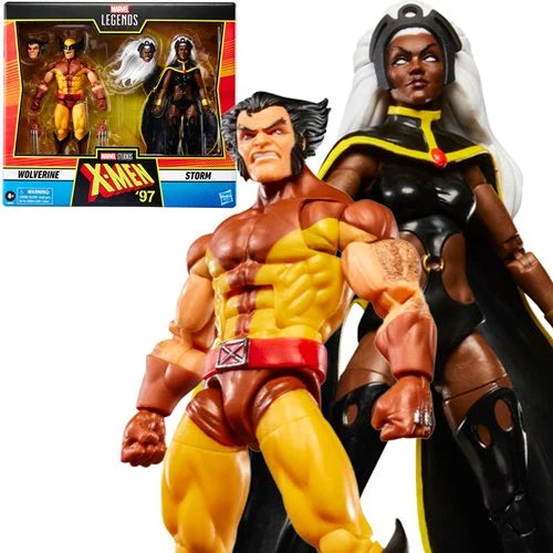 X-Men 97 Marvel Legends Wolverine and Storm 6-Inch Action Figures – The ...